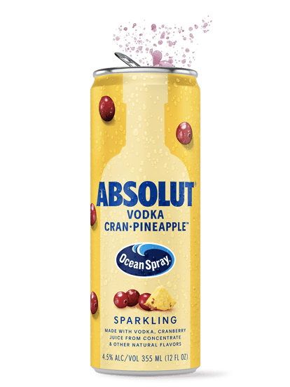 Absolut Ocean Spray Cans - Absolut Vodka