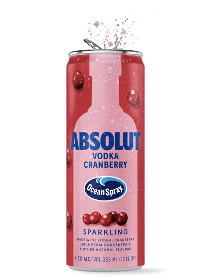 Absolut Ocean Spray Cans - Absolut Vodka