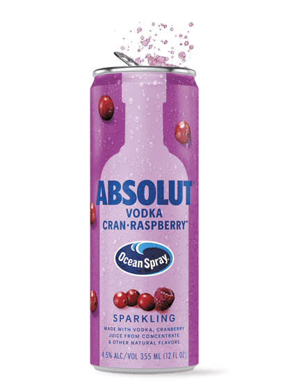 Absolut Ocean Spray Cans - Absolut Vodka