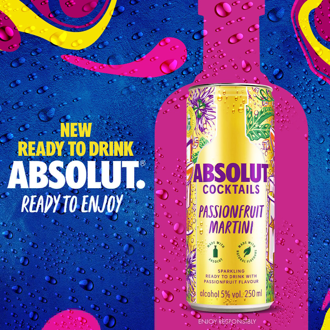 Absolut Passionfruit Martini - Absolut Vodka