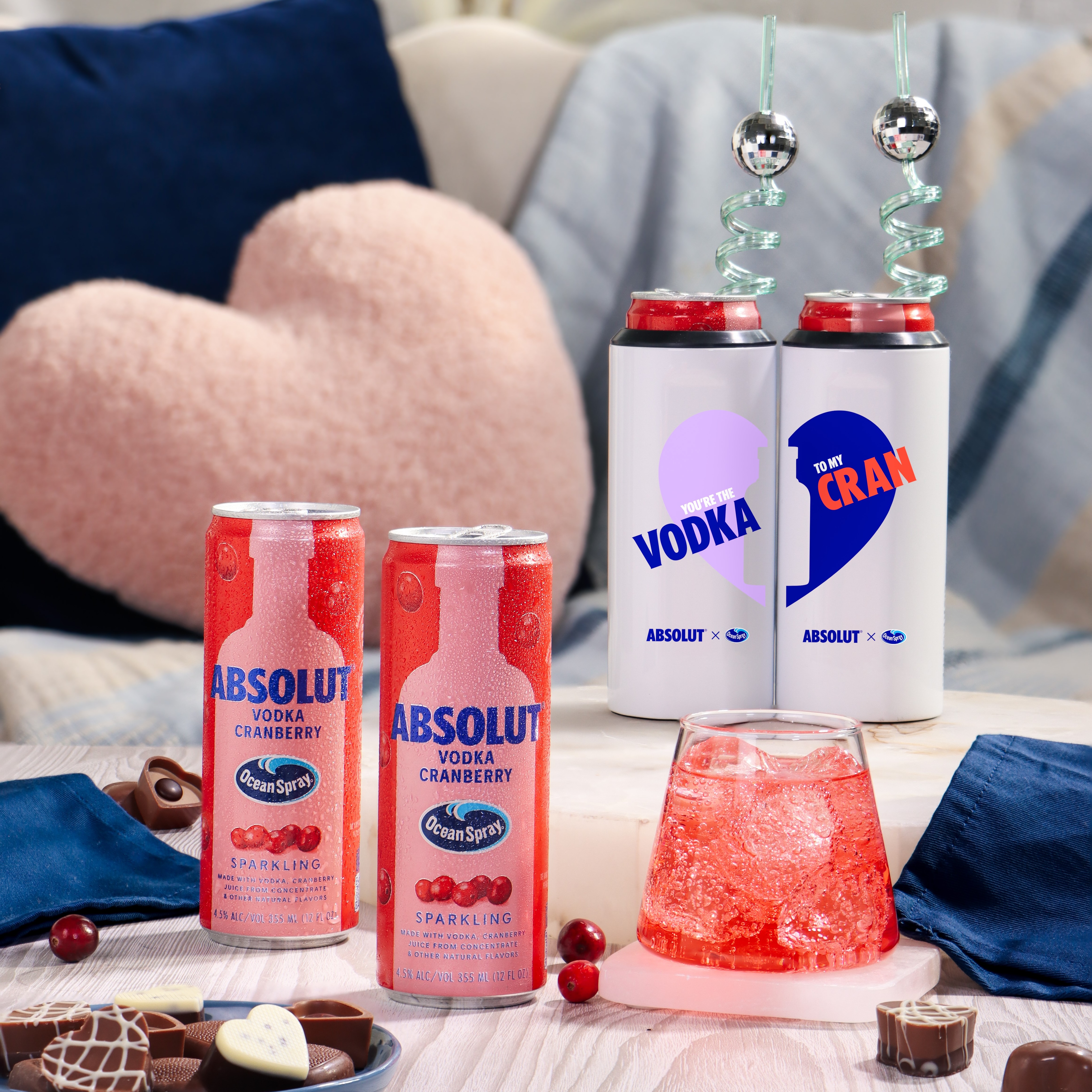 Absolut Ocean Spray Cans - Absolut Vodka