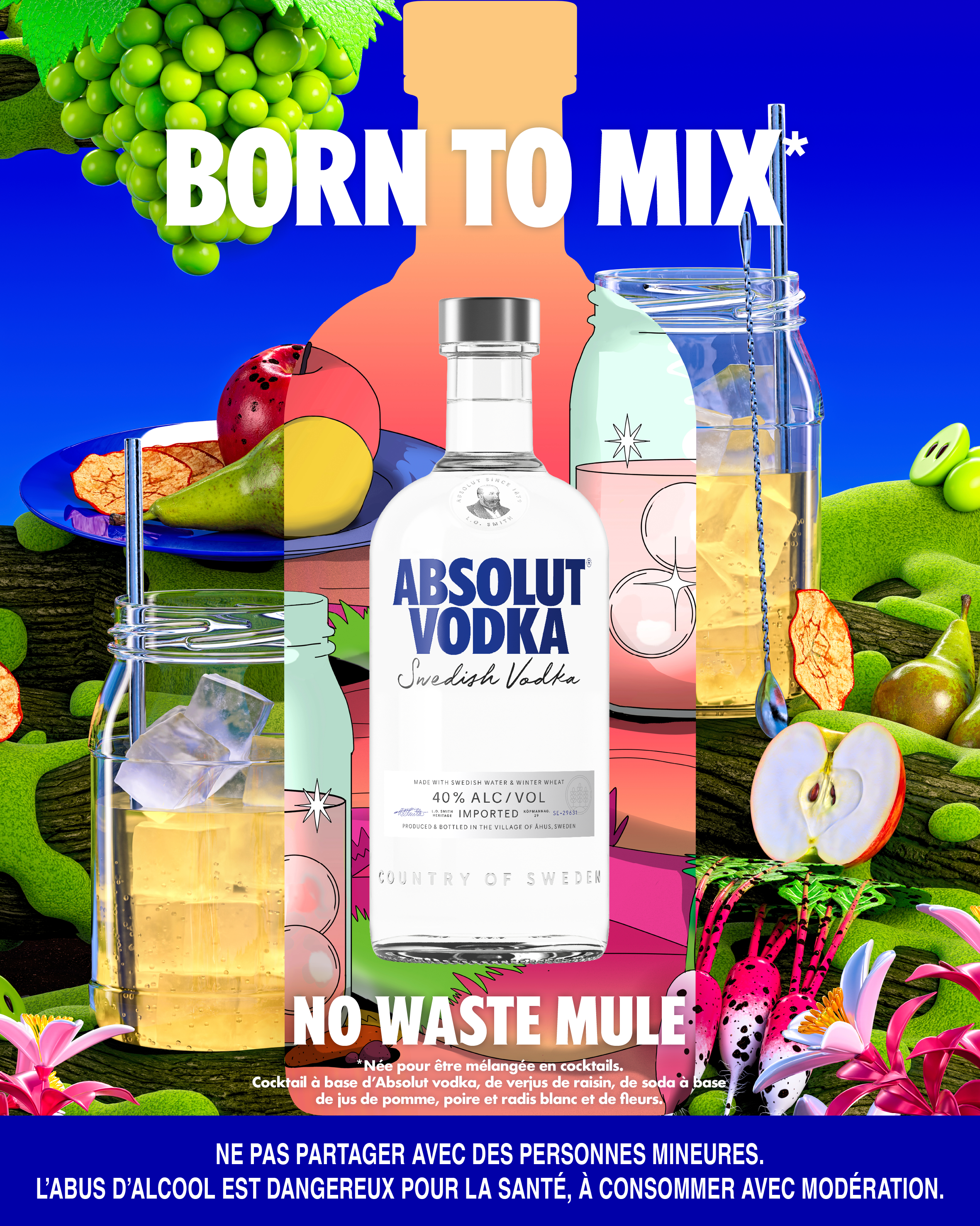 Born To Mix - Absolut Vodka