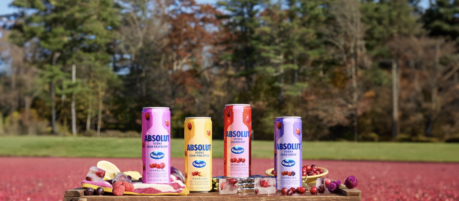 Absolut Vodka and Ocean Spray® Cranberry Ready-to-Drink Collection ...