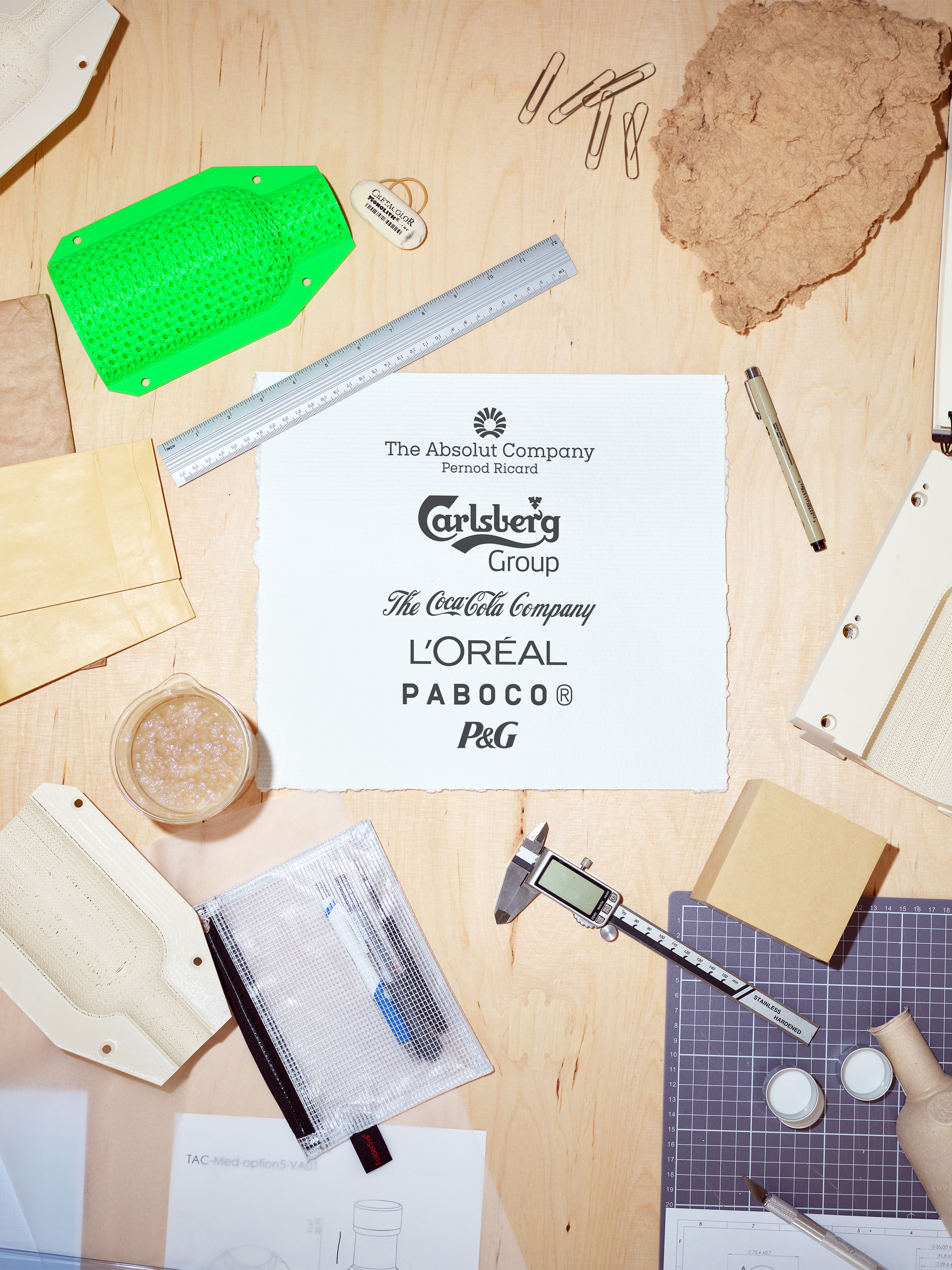 Paper Bottle - Absolut Vodka