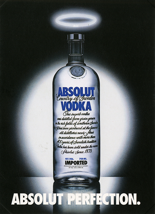 The story of the Absolut bottle and brand - Absolut Vodka